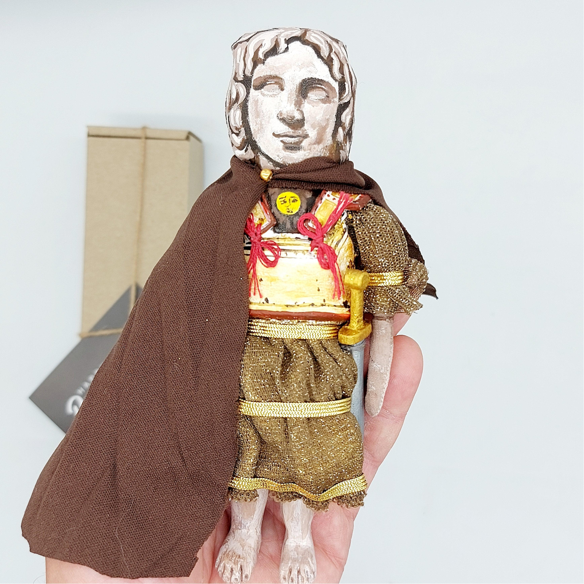 Alexander the Great figurine, historic doll - King of the ancient Greek ...