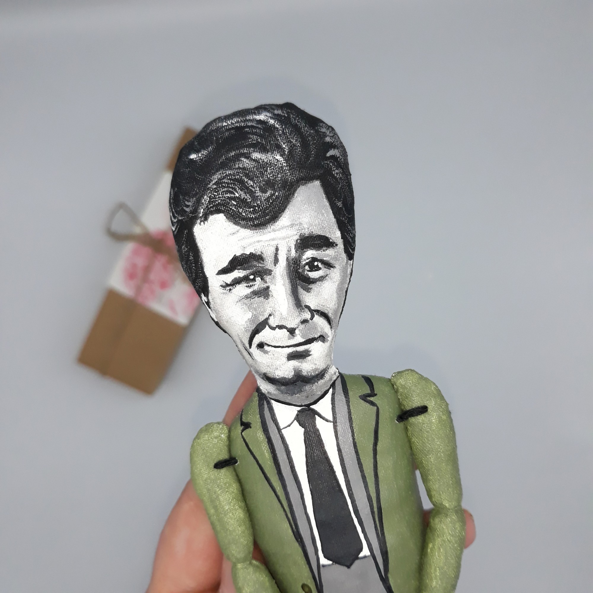 Frank Columbo famous detective figurine, Retro movie 90's - Classic TV ...