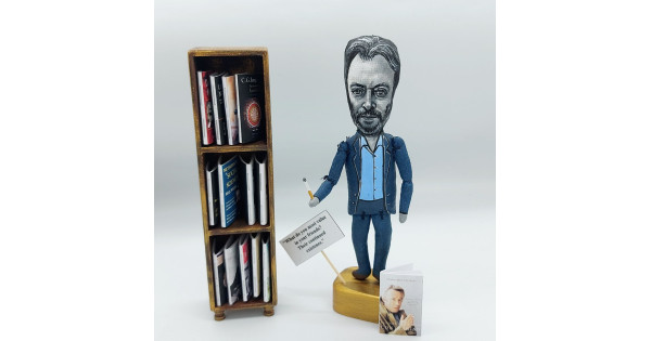 Christopher Hitchens figurine, famous author and journalist - one of ...