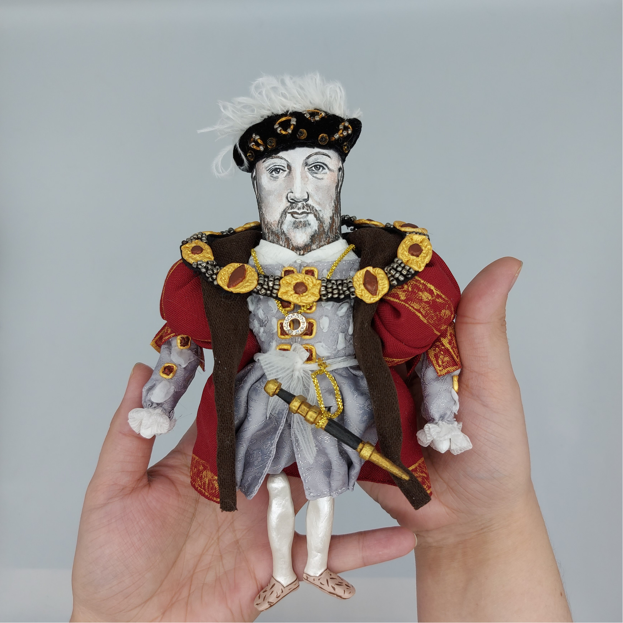 Henry VIII King of England, historical collectible figure