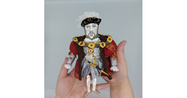Henry VIII King of England, historical collectible figure