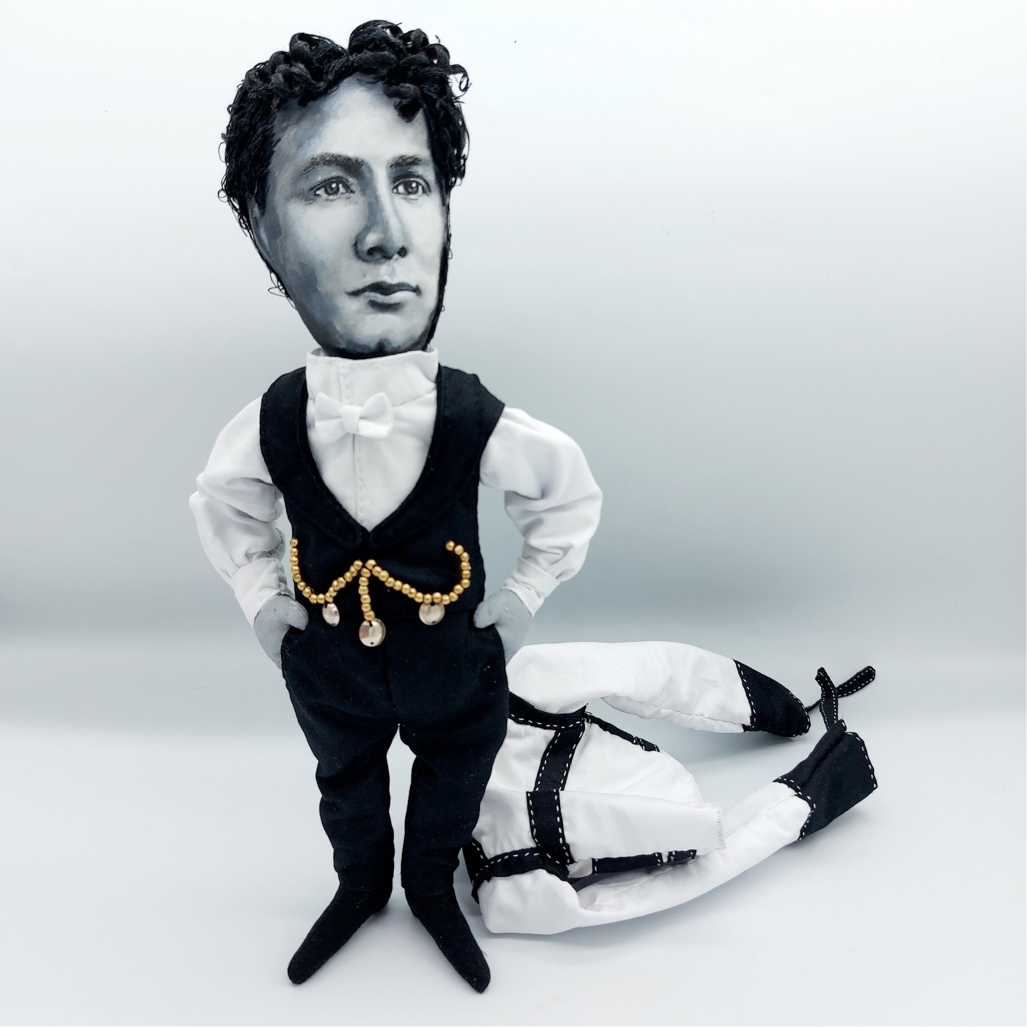 Theodore Hardeen doll, brother of Harry Houdini