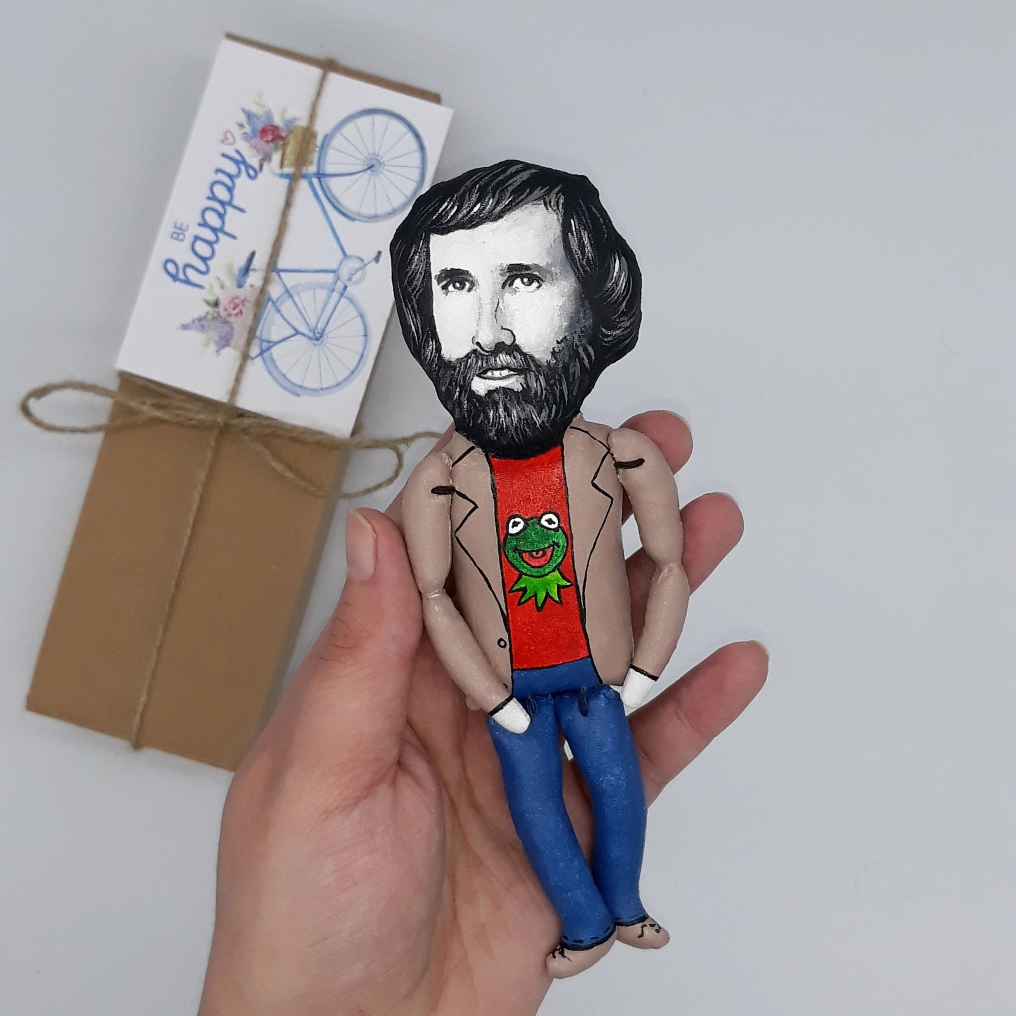 James Henson figure, American puppeteer, animator, cartoonist, actor ...