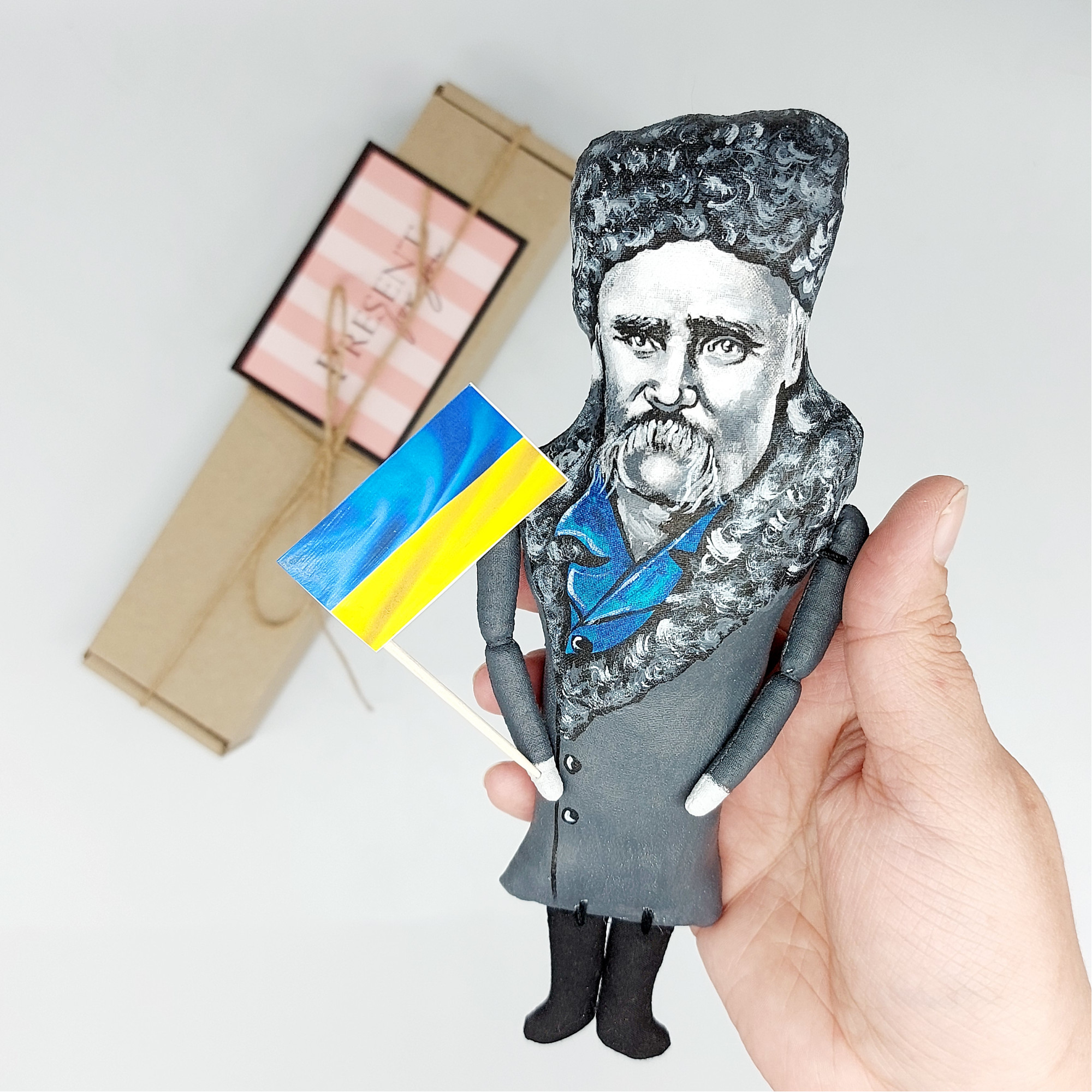 Taras Shevchenko figure, Kobzar - Keep fighting You Are Sure To Win ...