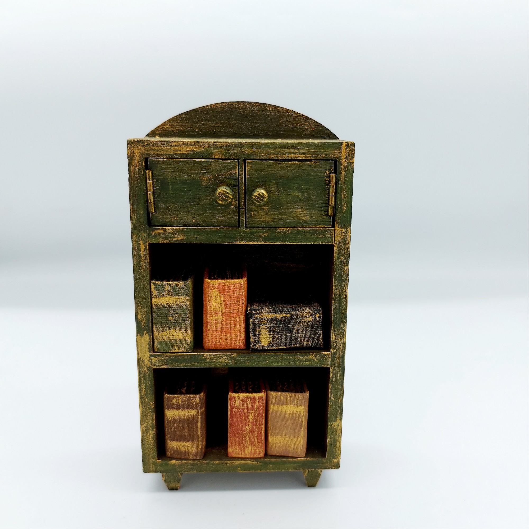 Library Bookcase, Miniature Bookshelf 1 : 12 , Library Bookshelves ...