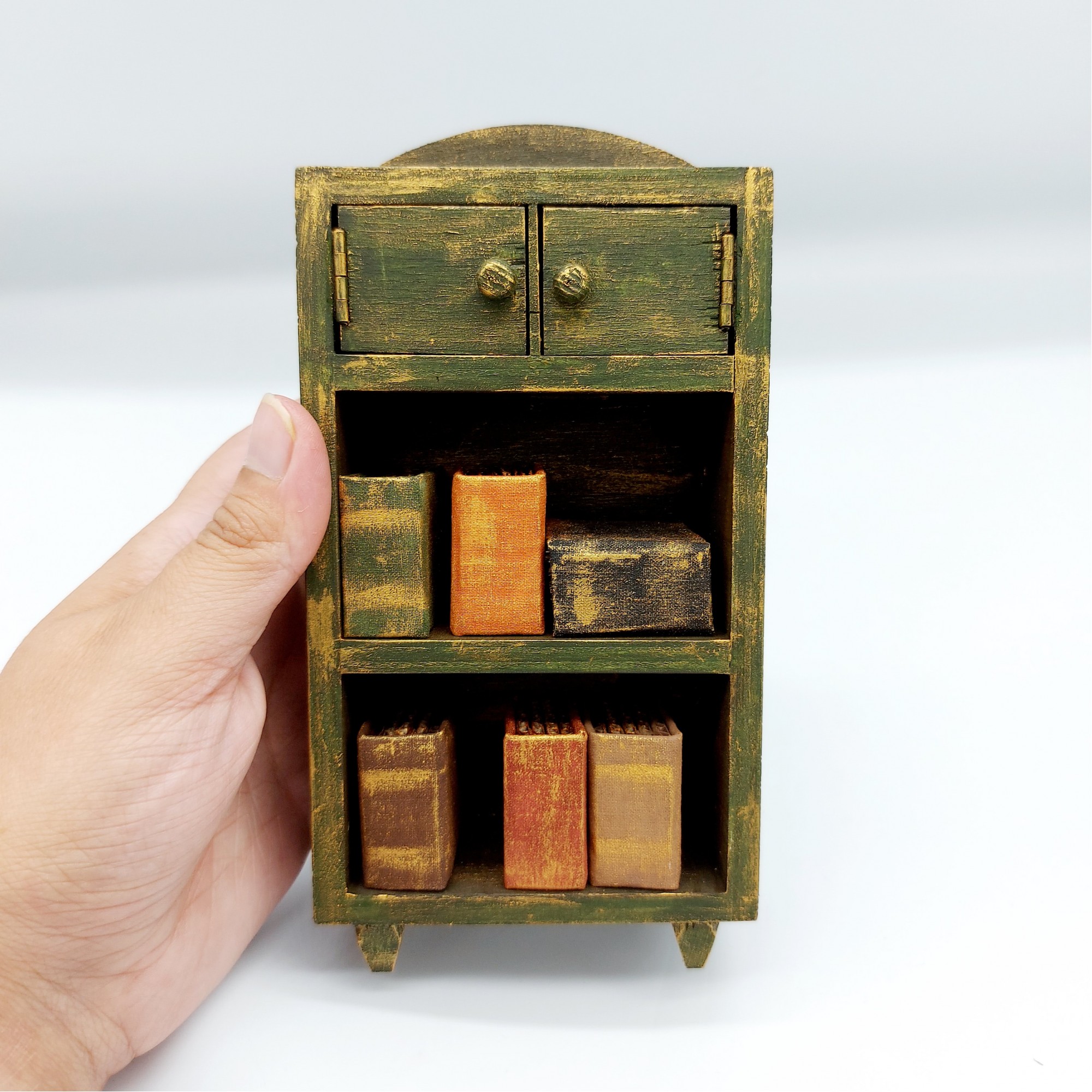 Library Bookcase, Miniature Bookshelf 1 : 12 , Library Bookshelves ...