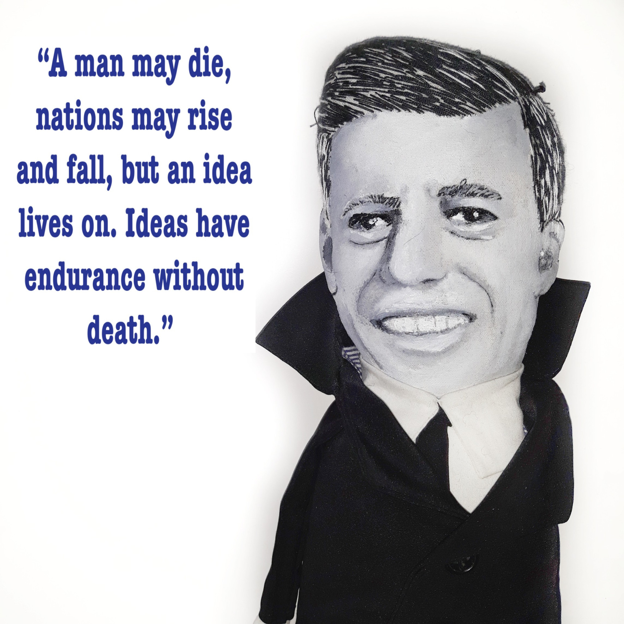 John F Kennedy president doll