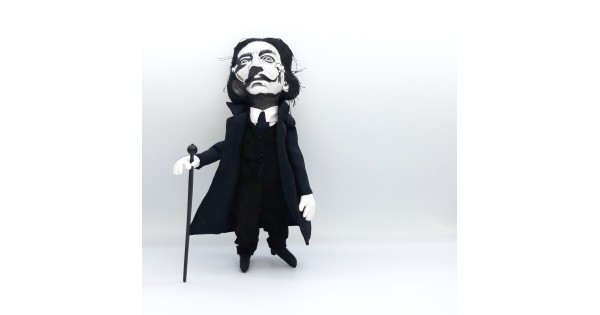 Salvador Dali doll, Famous Spanish surrealist - Gift for painter ...