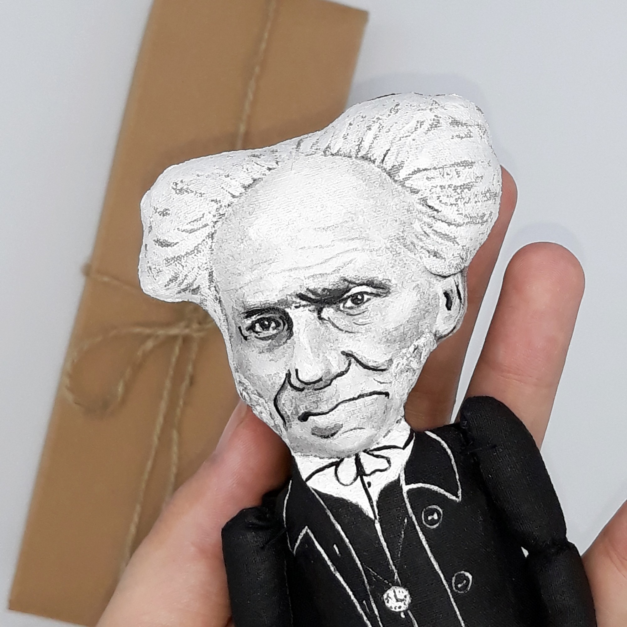 Arthur Schopenhauer German philosopher - Pessimist gift! Philosophy art ...