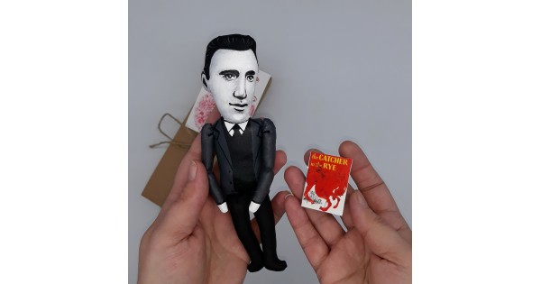 J. D. Salinger writer doll, author The catcher in the rye - Reader ...