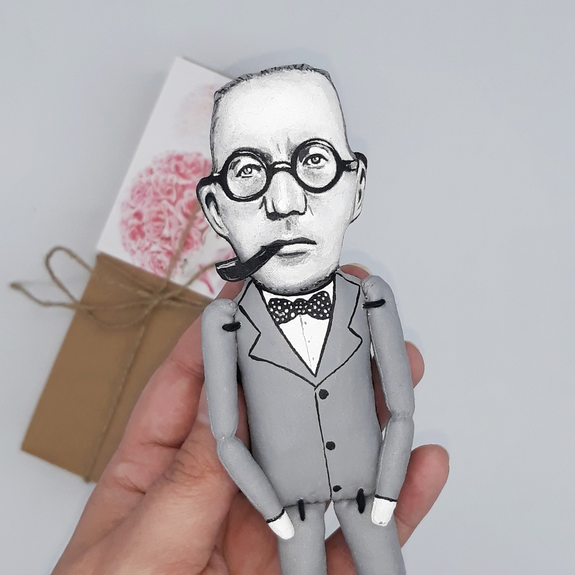 Le Corbusier Famous architect, designer, painter figurine - Architect ...