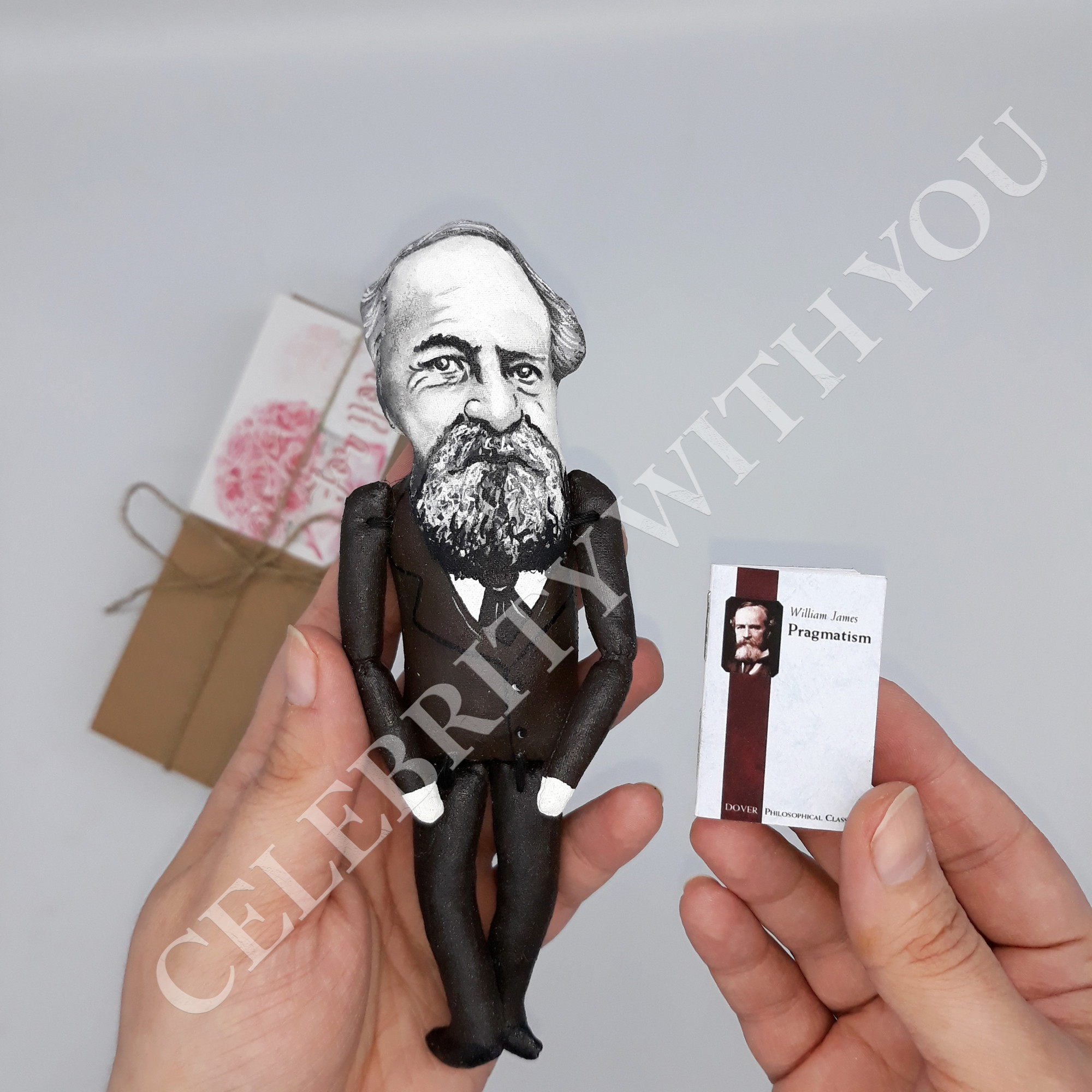 William James philosopher doll, psychologist Father of American ...